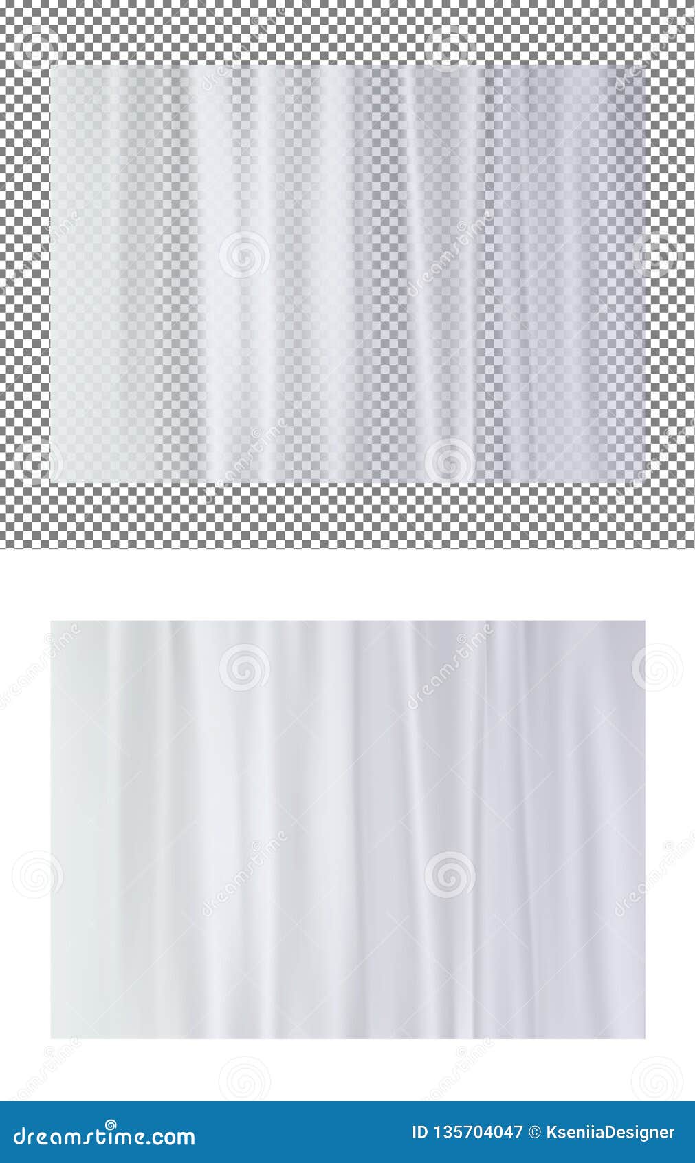 Transparent Plastic Wrapper Stock Vector - Illustration of template ...