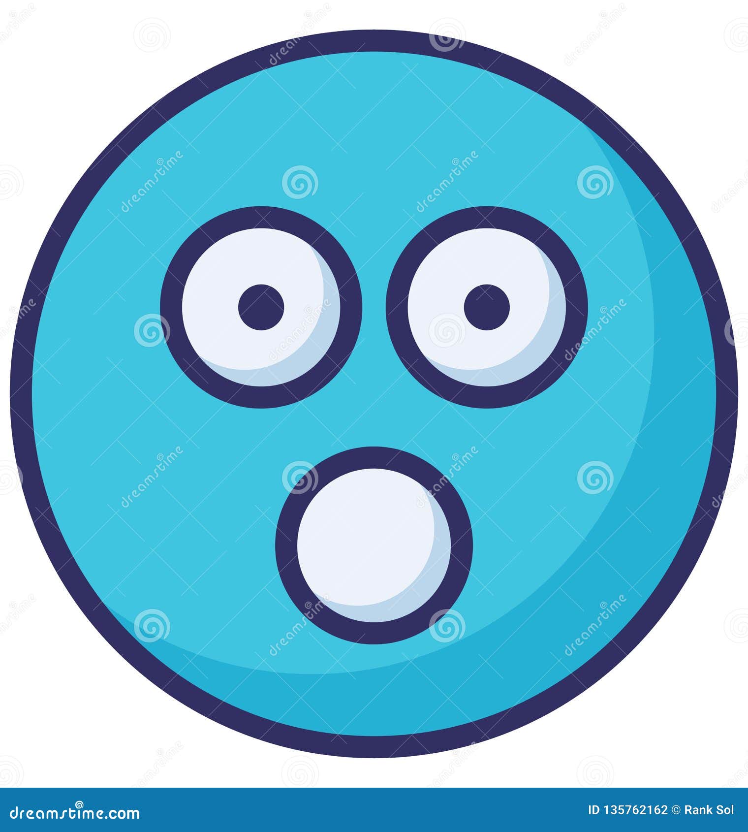 Temper, Amazed Vector Isolated Icon Which Can Easily Modify or Edit ...