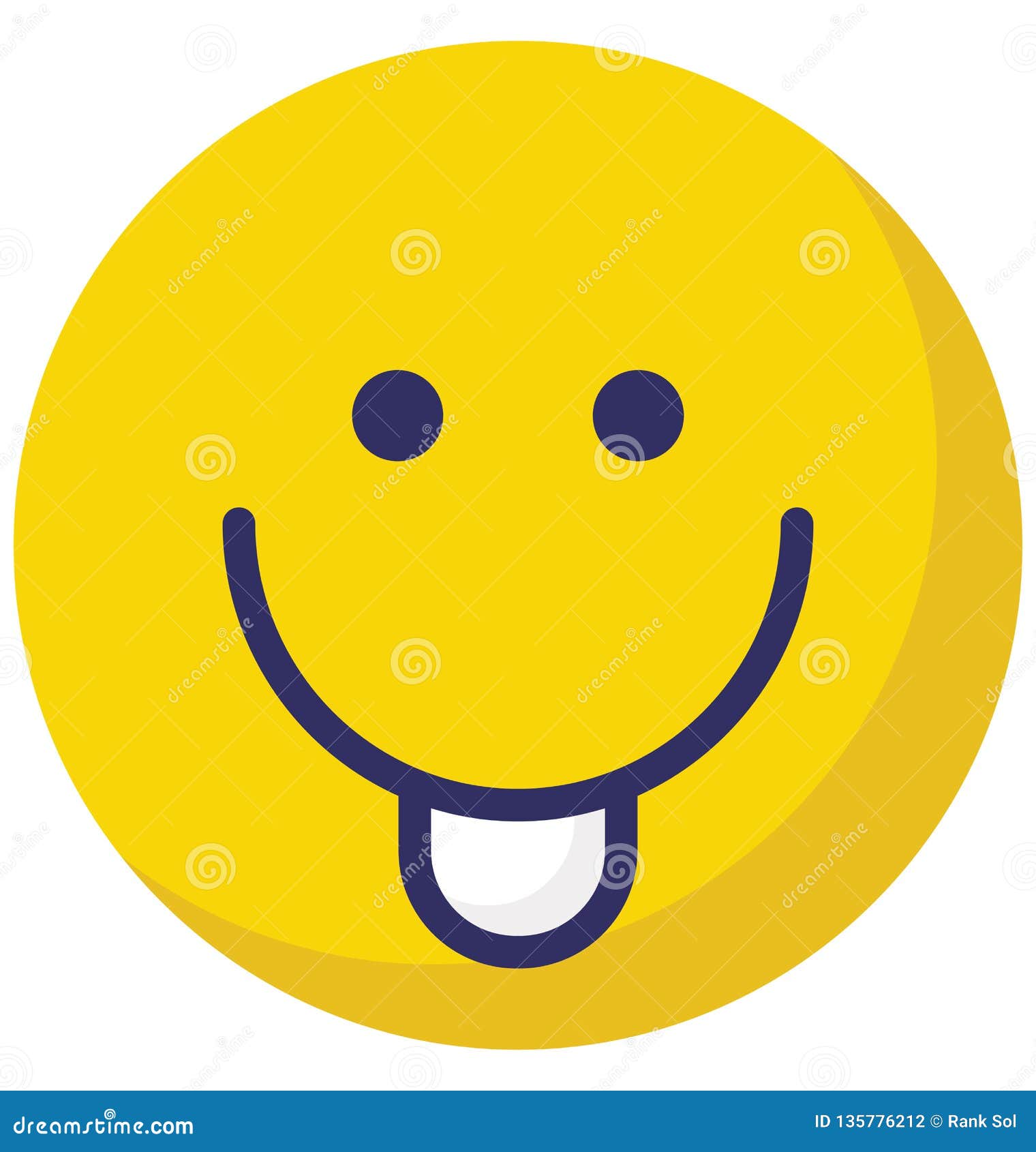 Cheeky, Baffled Emoticon Color Vector Icon Which Can Easily Modify Or ...