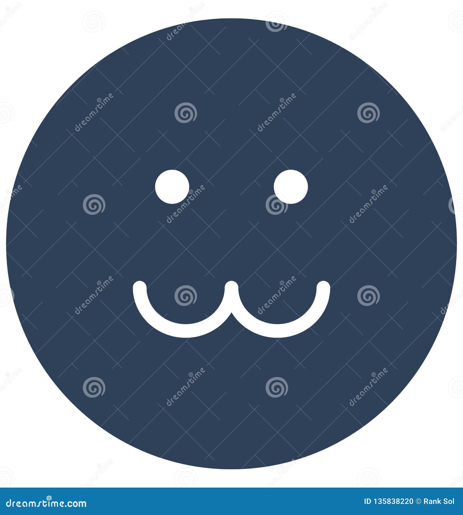 Zig Zag Lip Emoticon, Sad Vector Isolated Icon Which Can Easily Modify ...