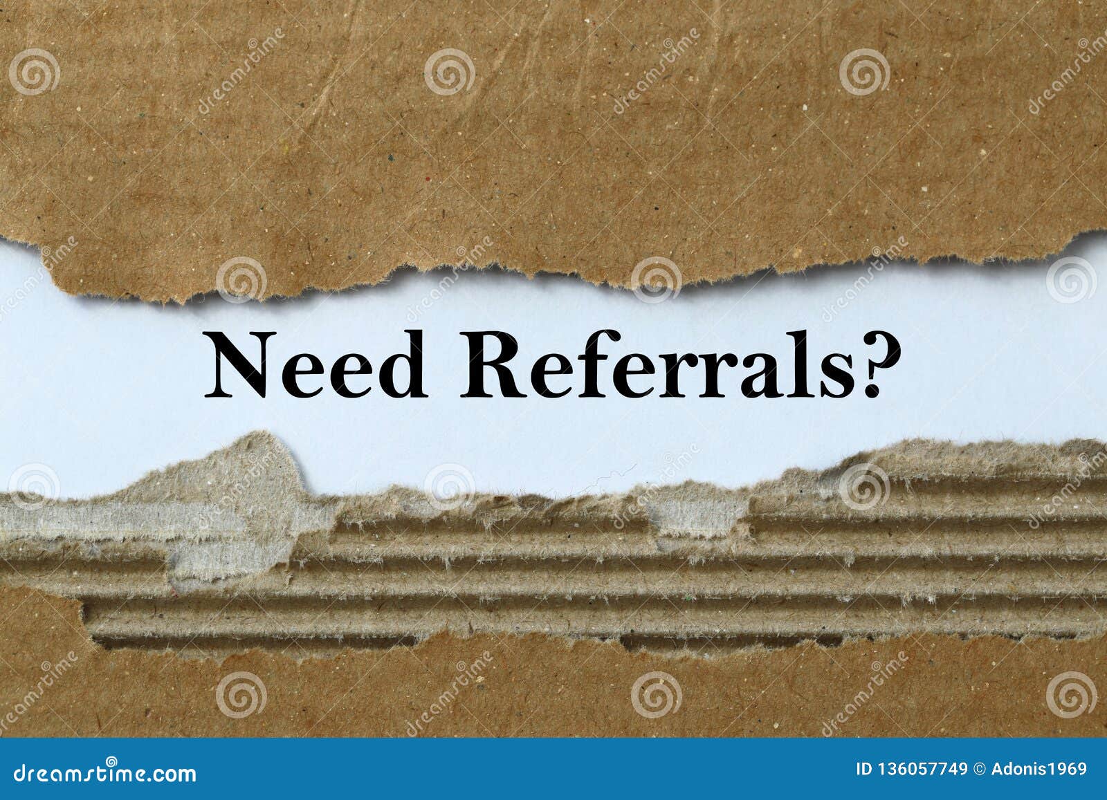 Need referrals heading stock image. Image of icon, referrals - 136057749