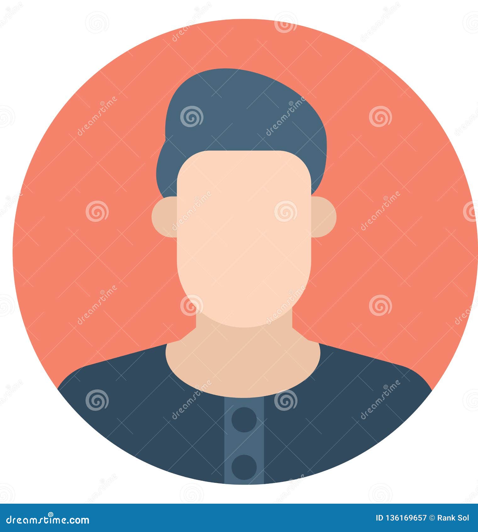 Client Color Isolated Vector Icons that Can Easily Modify or Edit Stock ...