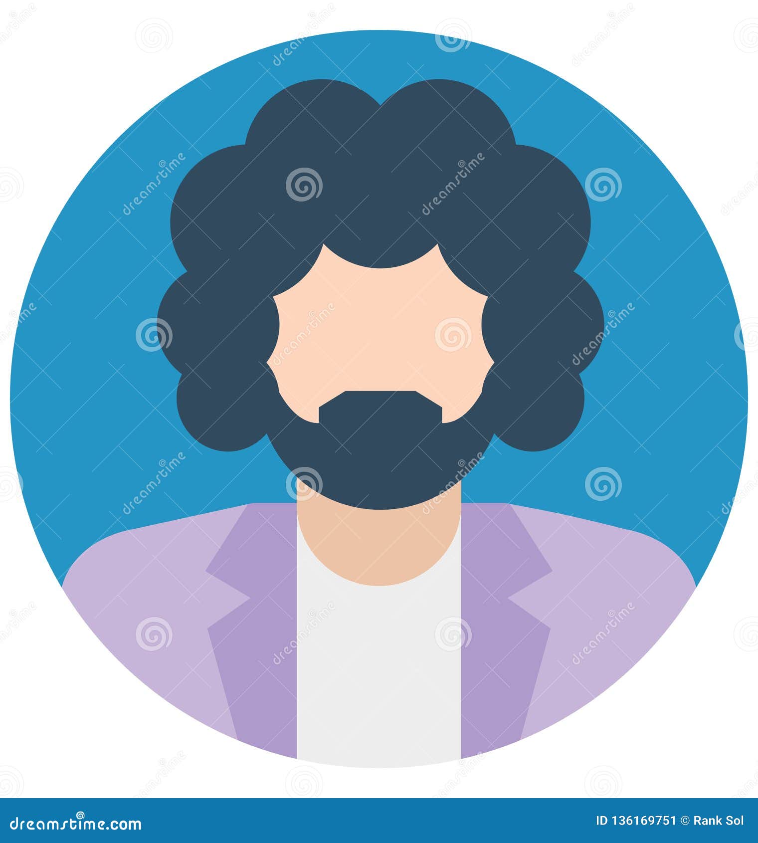 Judge Color Isolated Vector Icons that Can Easily Modify or Edit Stock ...