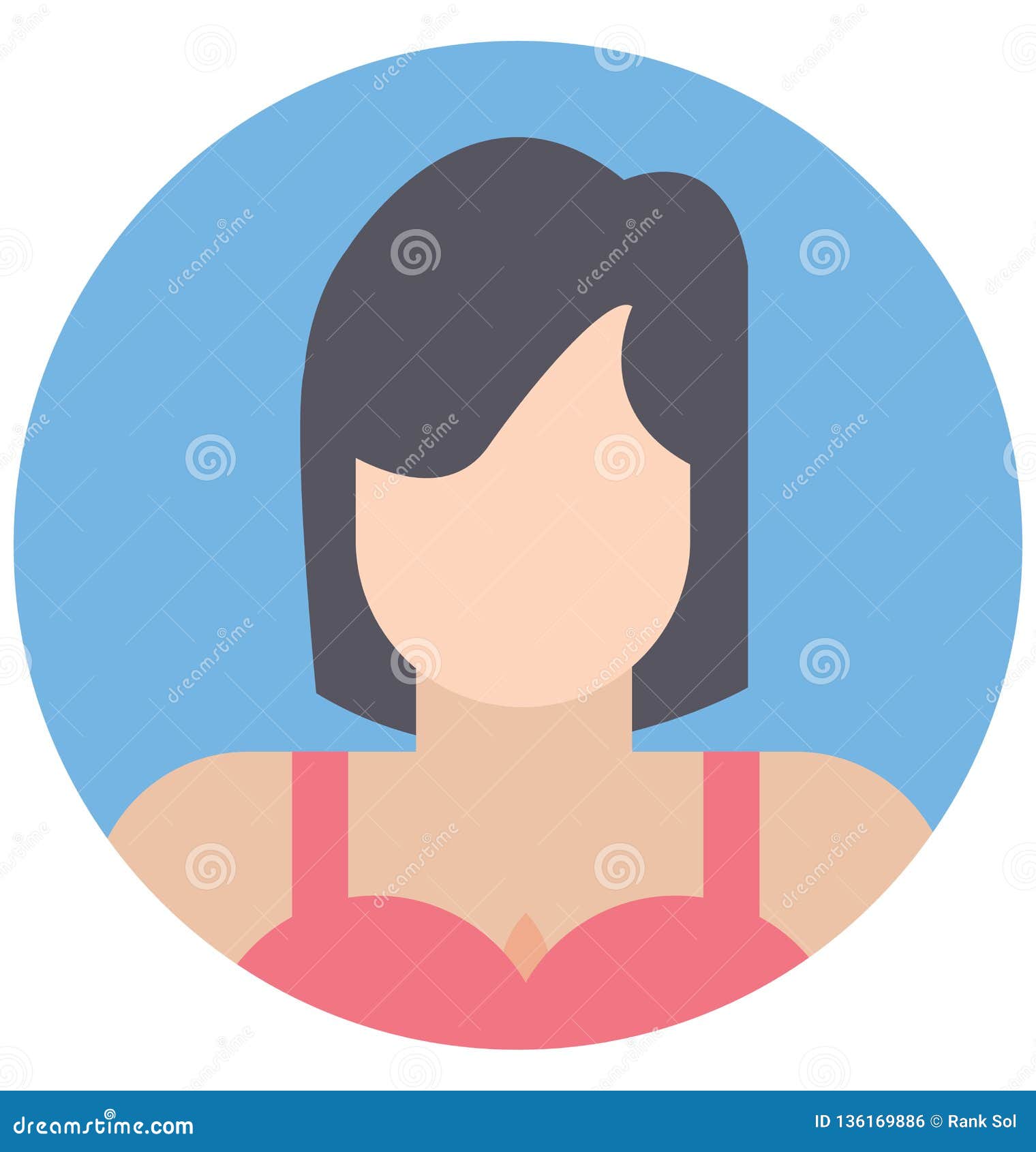English Woman Color Isolated Vector Icons that Can Easily Modify or ...