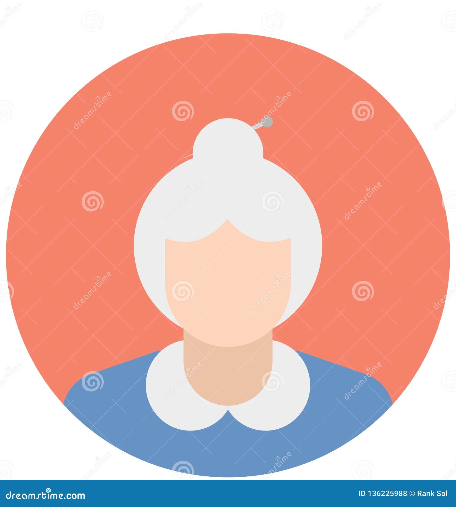 Secretary Color Isolated Vector Icons that Can Easily Modify or Edit ...