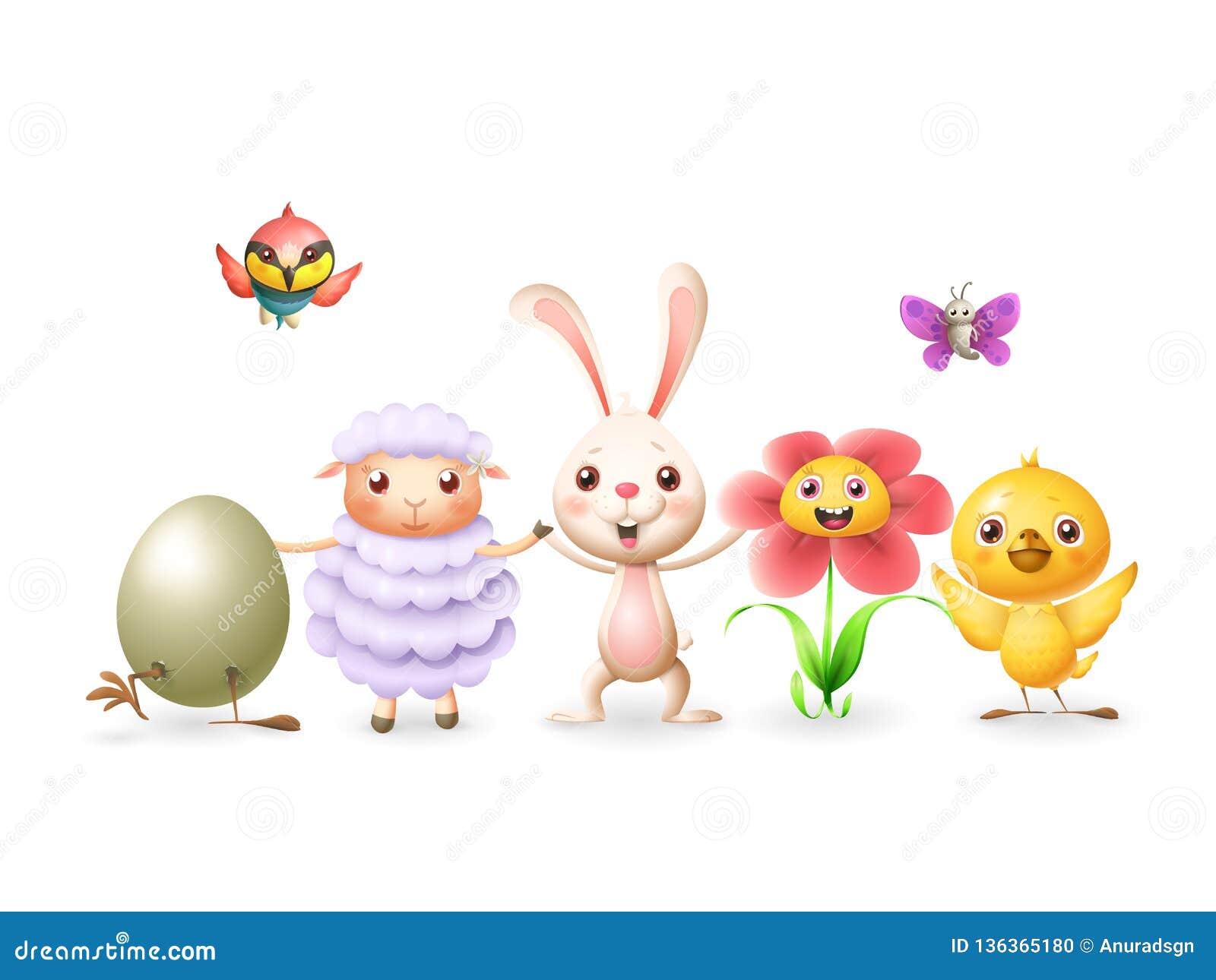 Bee Eater Bird Vector Illustration Cartoon Bird | CartoonDealer.com ...