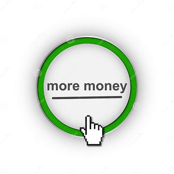 More money heading symbol stock illustration. Illustration of badge ...