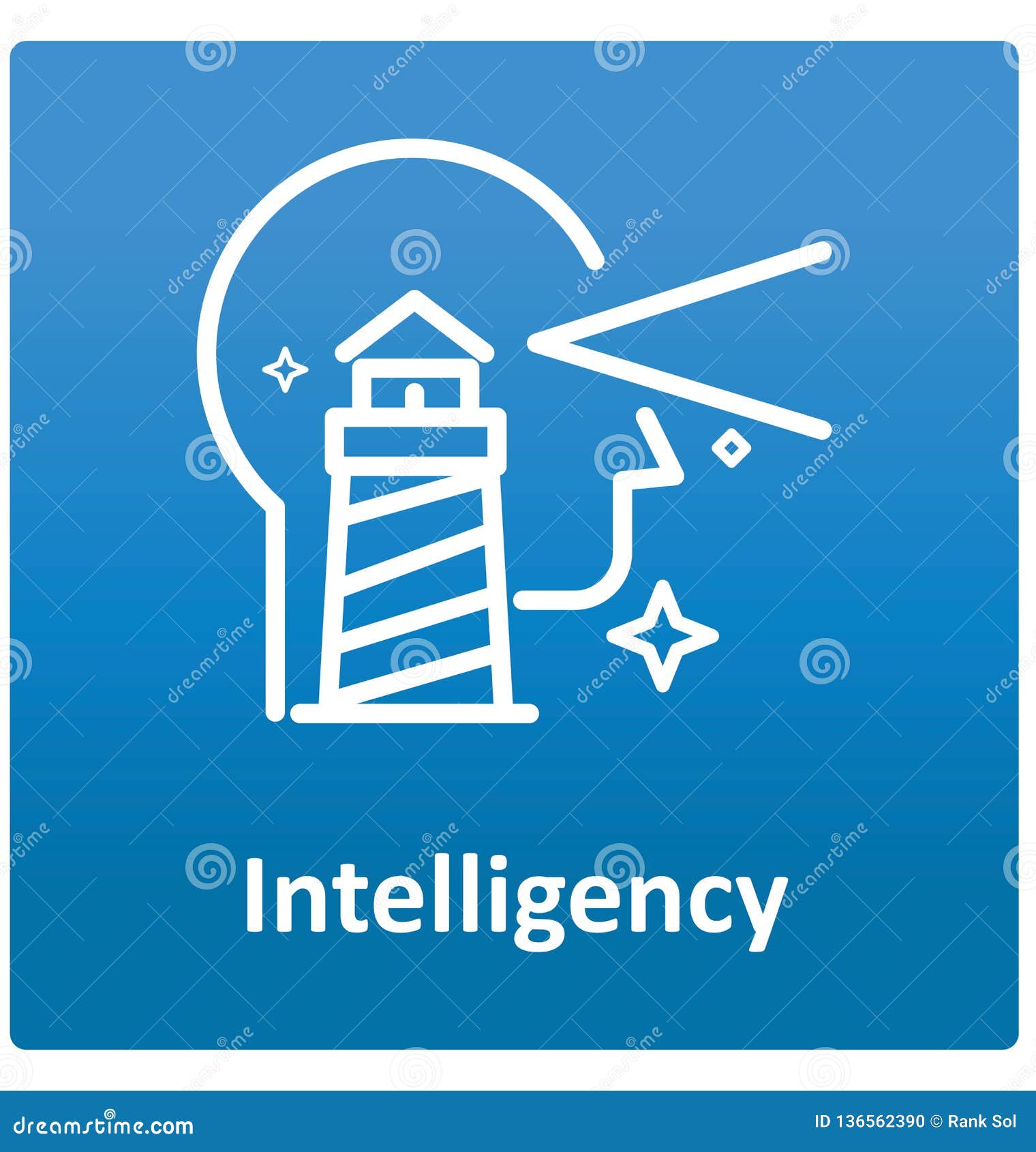 Intelligence Isolated Vector Icon that Can Easily Modified or Edit ...