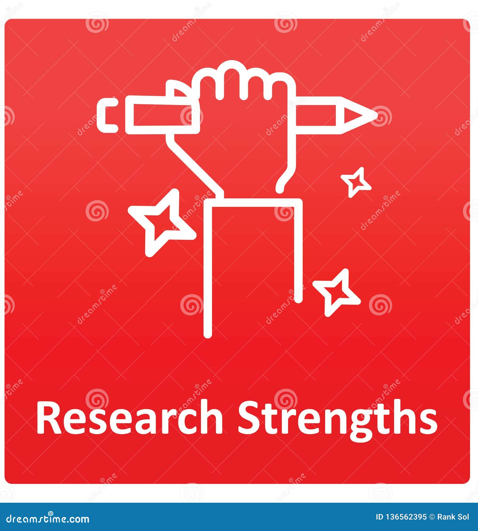 Research Strengths Isolated Vector Icon that Can Easily Modified or ...