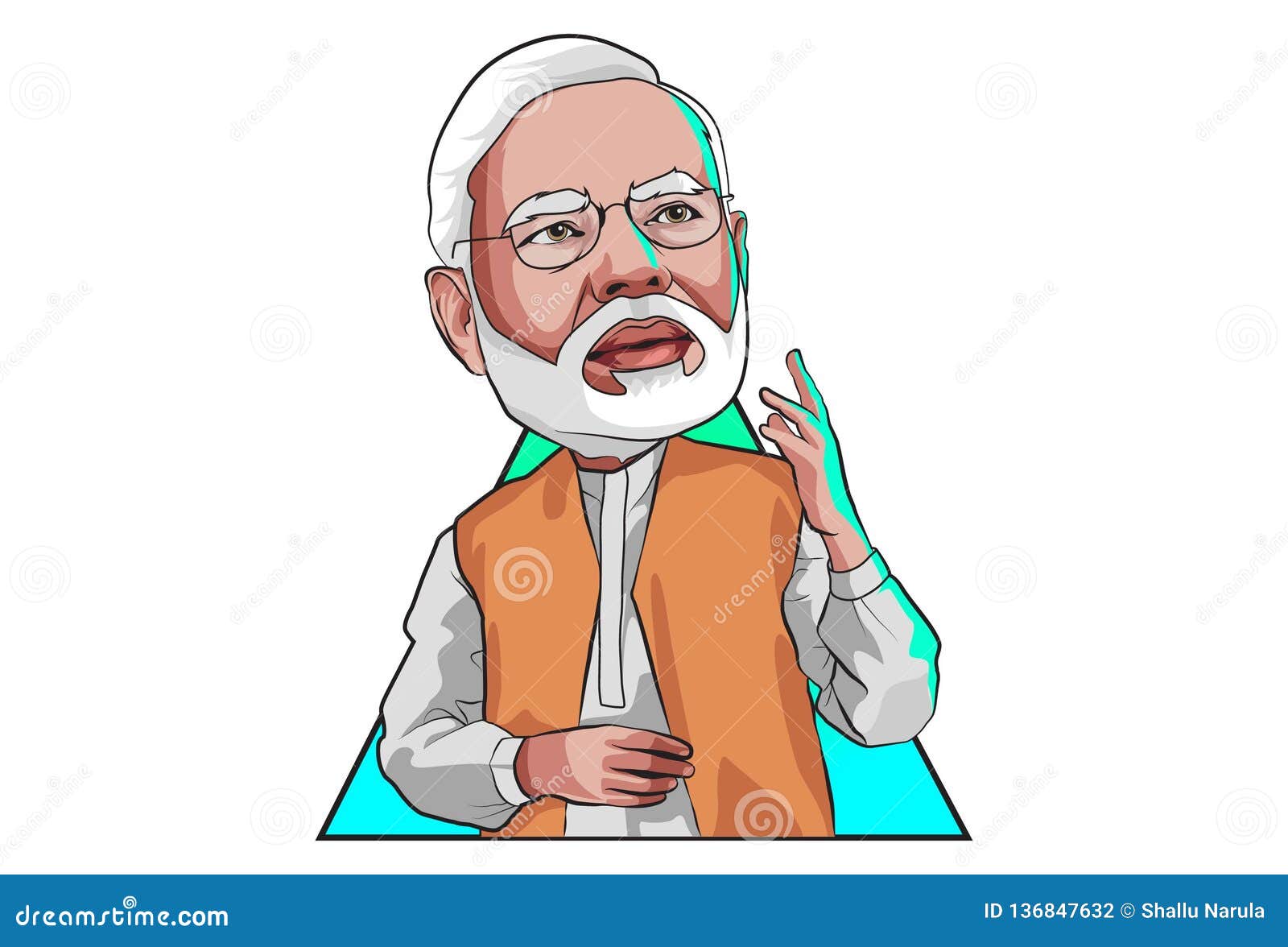 Cartoon Illustration of Narendra Modi Editorial Photography ...