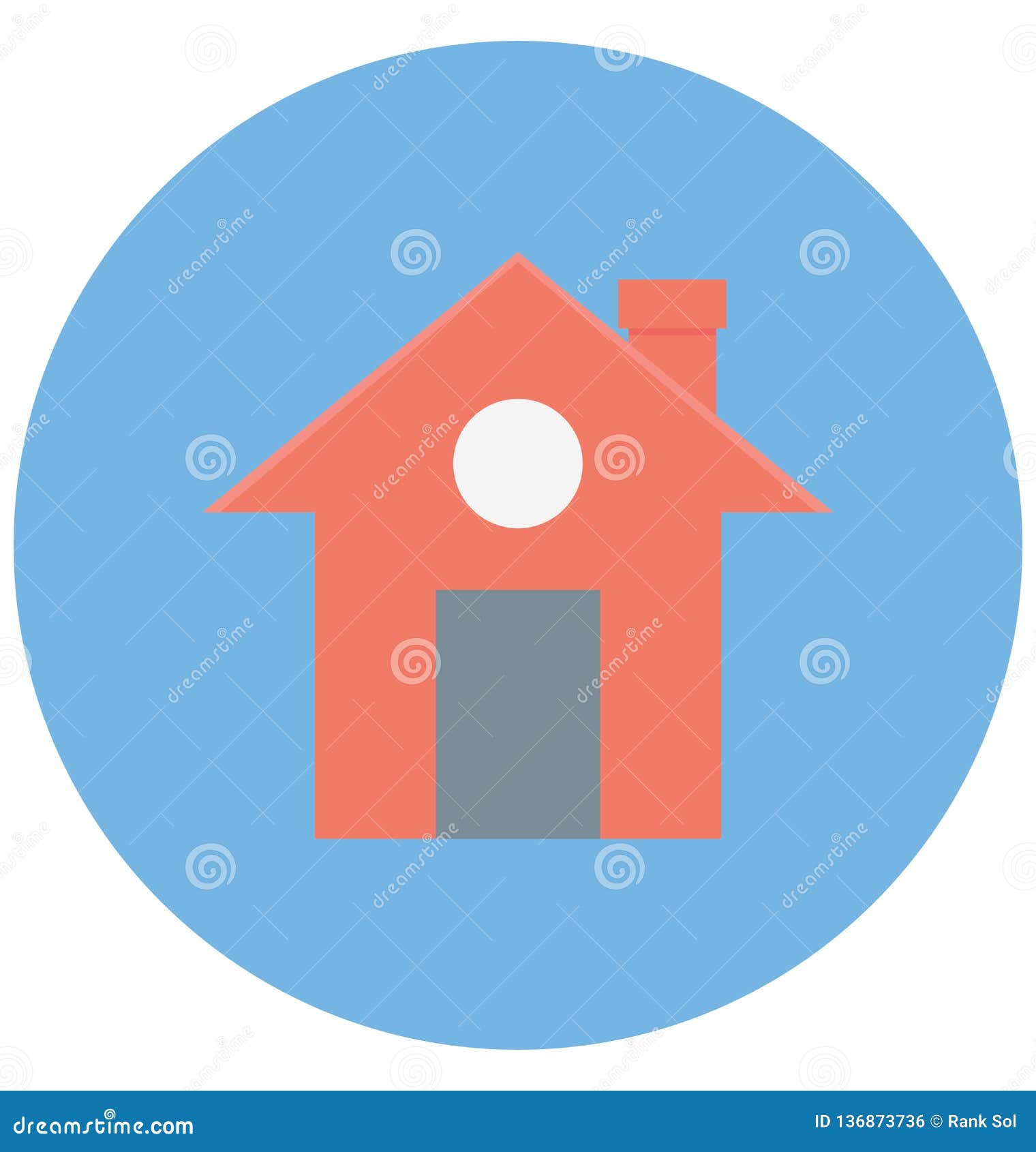 Hut Color Vector Icon Which Can Be Easily Modified or Edit Stock ...