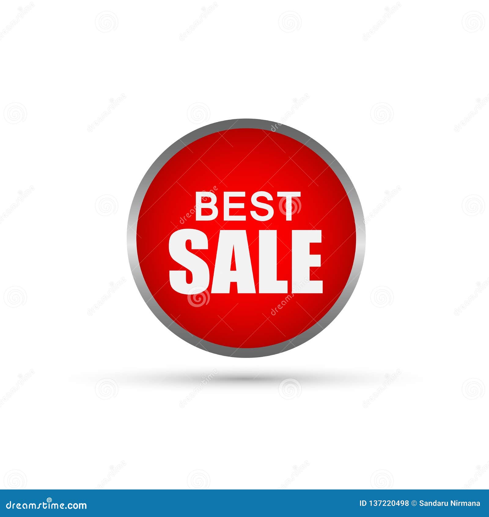 Best Buy Sale Icon Button Element on White Background Stock Vector ...