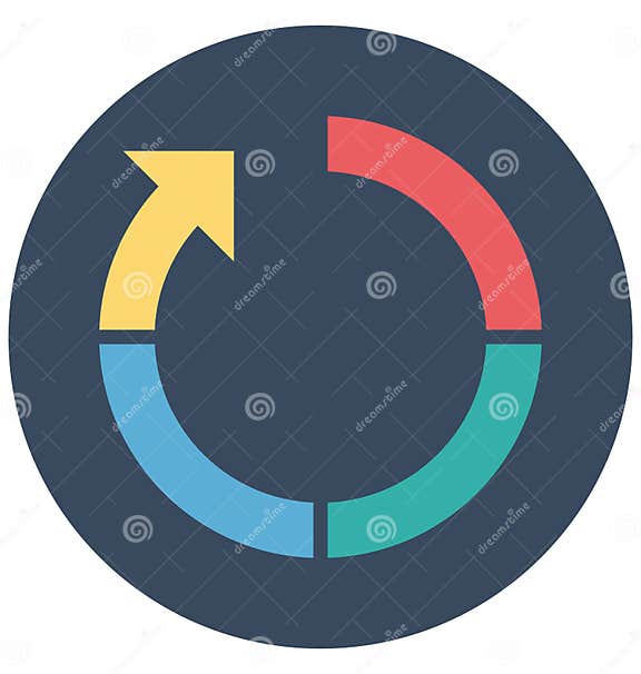 Initializing Color Icon Isolated and Vector that Can Be Easily Modified ...