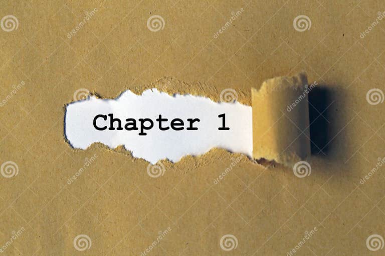 Chapter 1 heading stock image. Image of inked, sign - 137494203