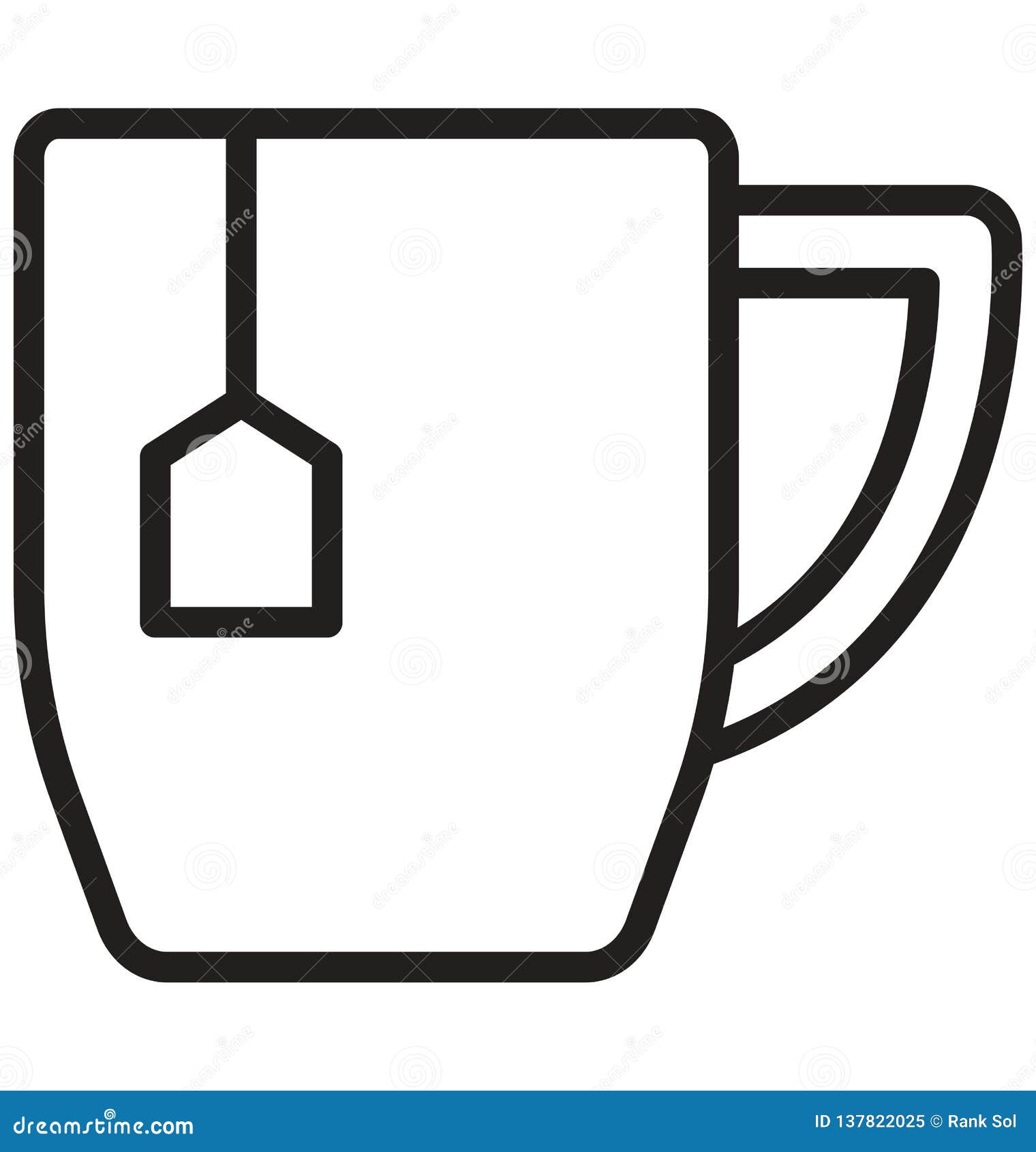 Instant Tea Isolated Vector Icon that Can Be Easily Modified or Edit ...
