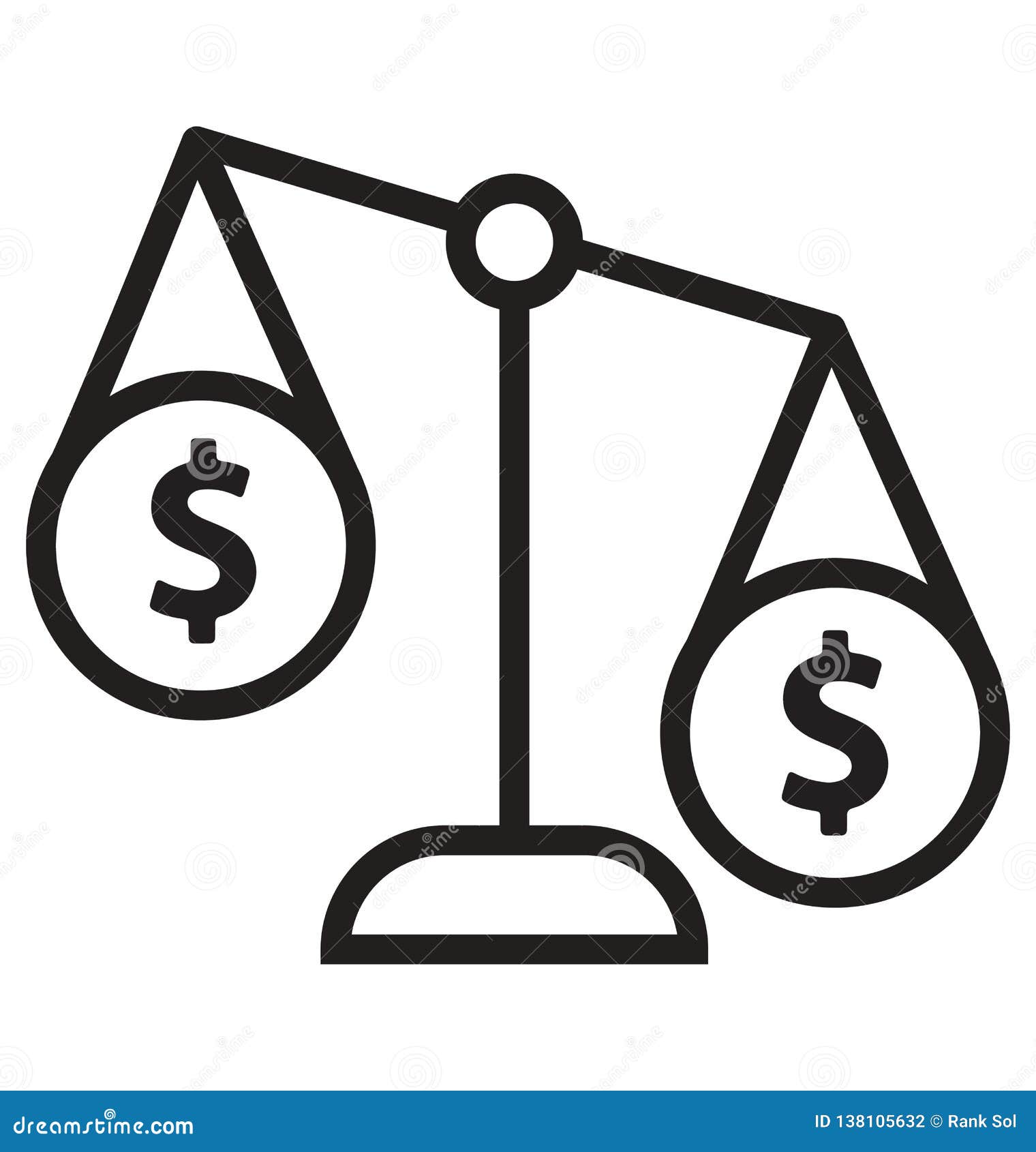 Currency Value Isolated Vector Icon that Can Be Easily Modified or Edit ...