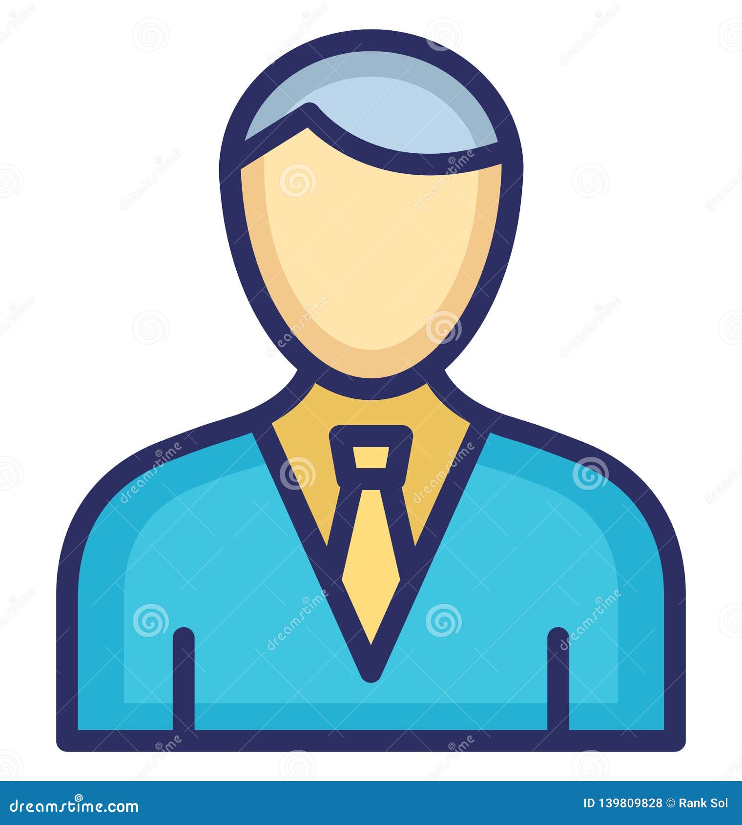 Boss Vector Icon Which Can Easily Modify or Edit Stock Vector ...