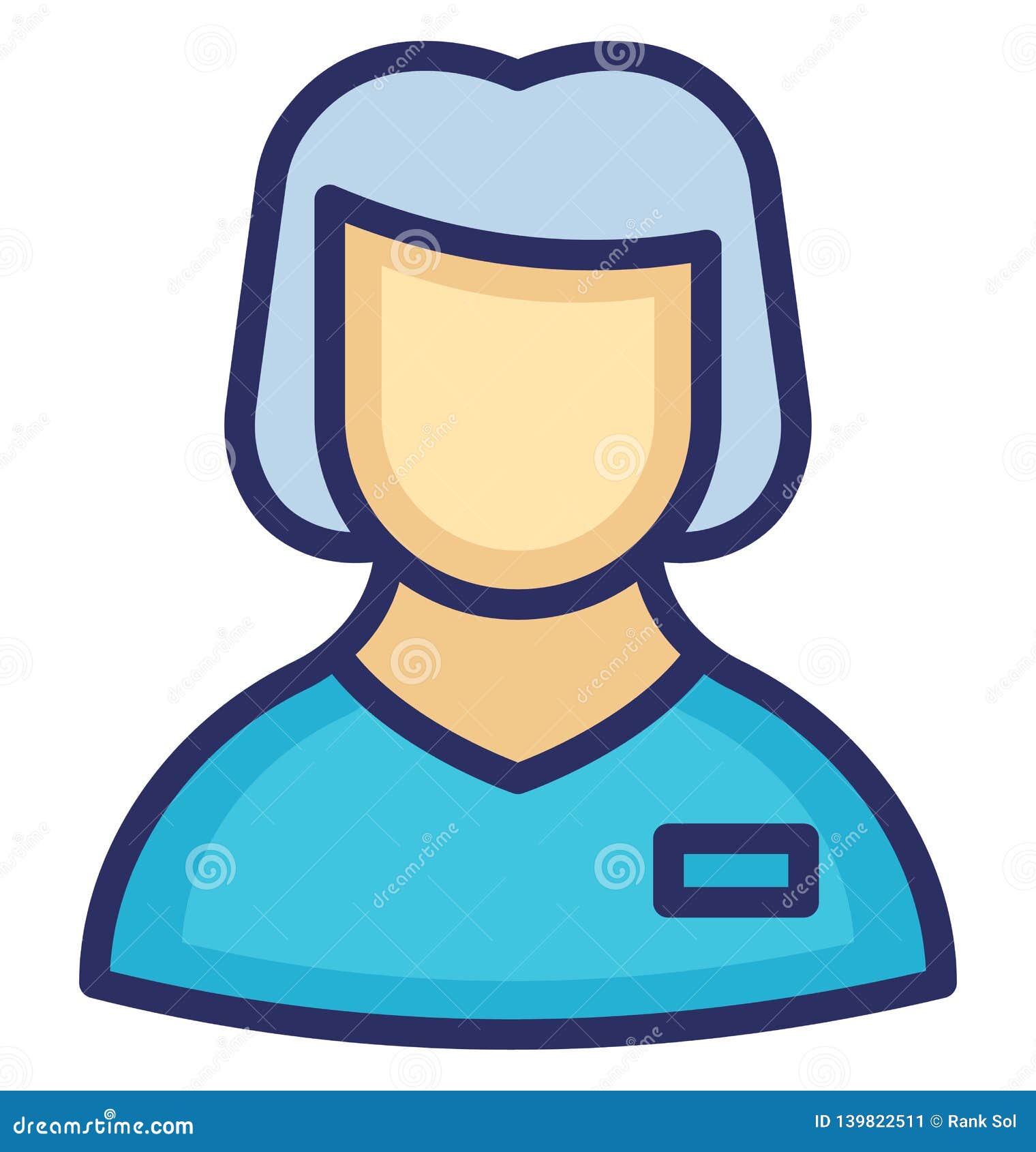 Miss Vector Icon Which Can Easily Modify or Edit Stock Vector ...