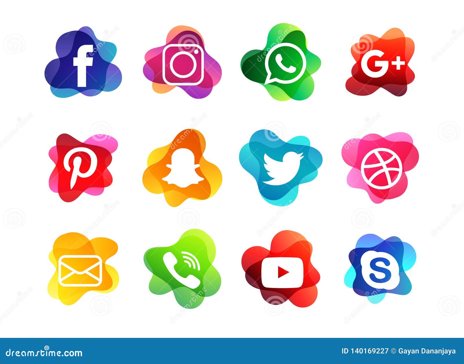 Best Social Icon Design -Abstract Editorial Photography - Illustration ...