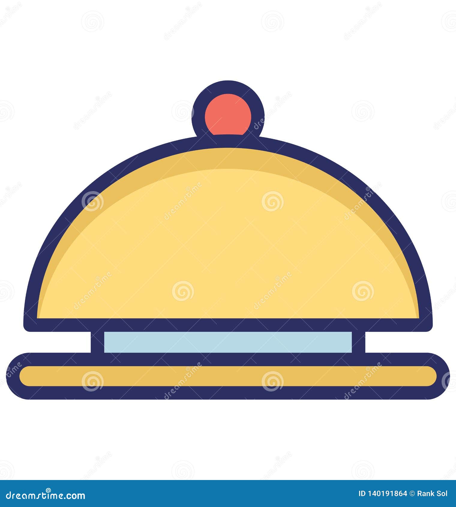 Food Platter Vector Icon Which Can Be Easily Modified or Edit Stock ...