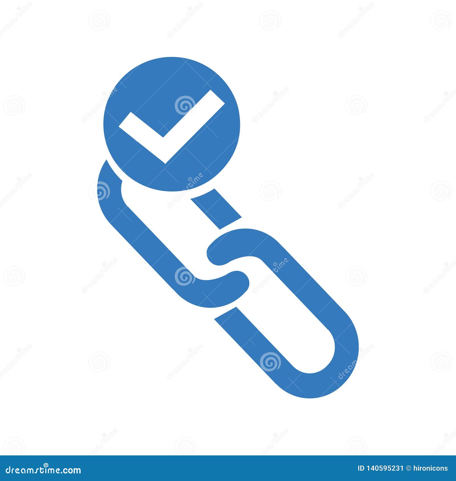 Active Link Icon/ Web Link stock illustration. Illustration of ...