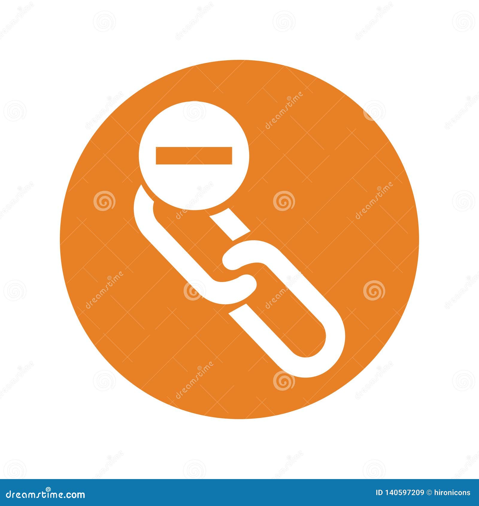 Chain Break Icon/Broken Chain/Remove Link Stock Vector - Illustration ...