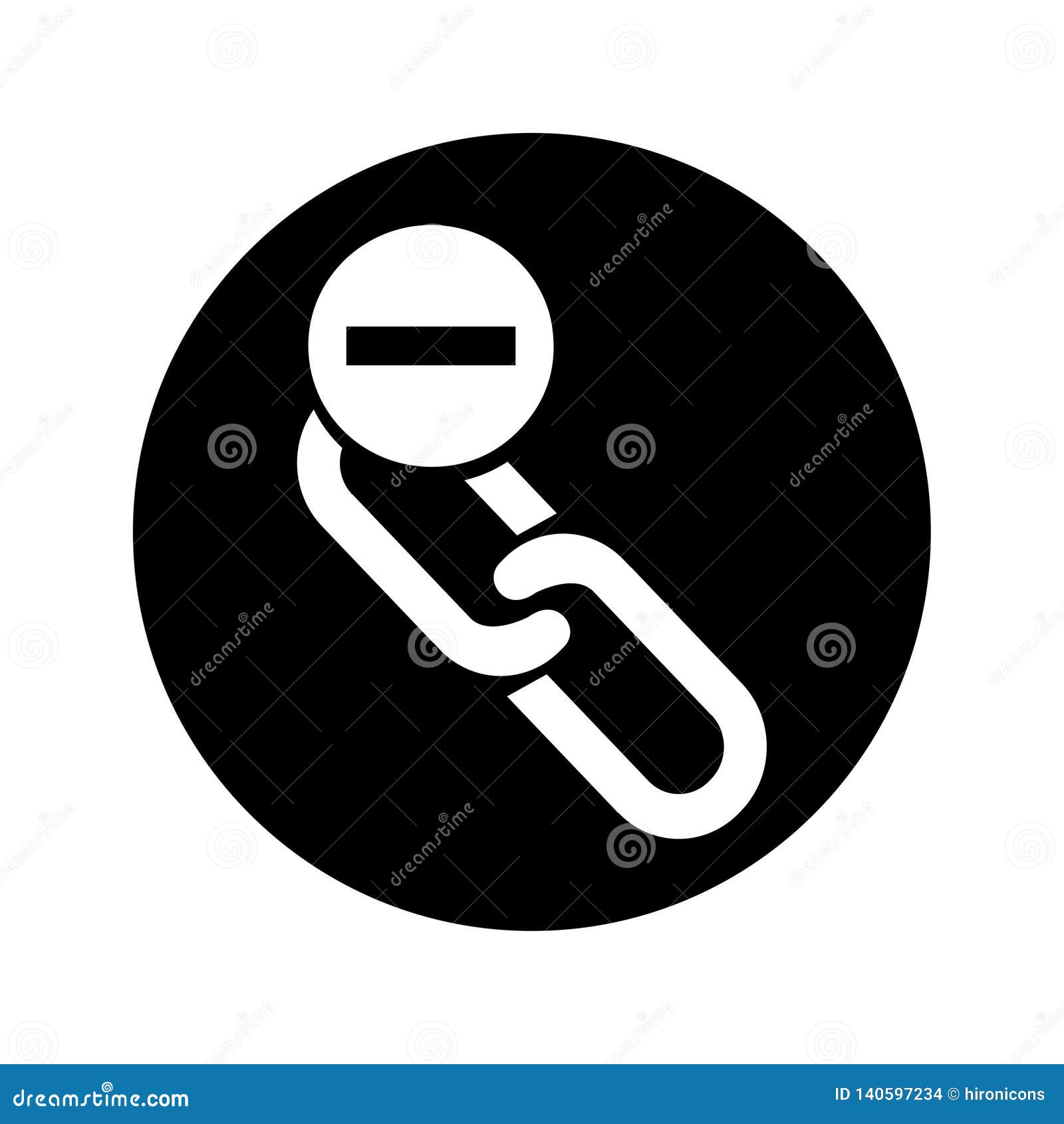 Chain Break Icon/Broken Chain/Remove Link Stock Illustration ...