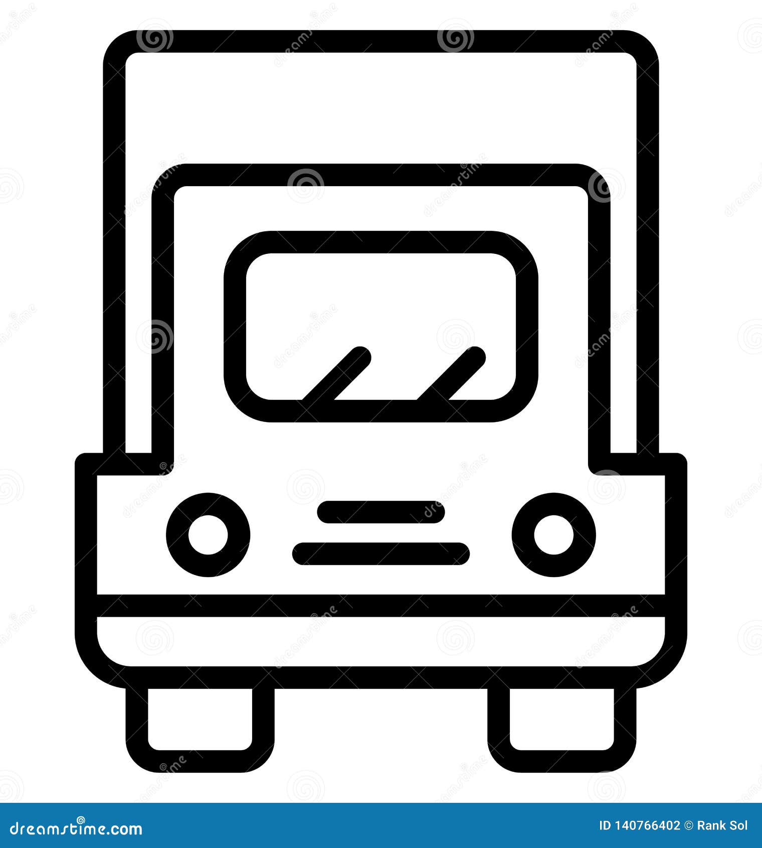 Convoy Vector Icon Which Can Be Easily Modified or Edit in Any Color ...