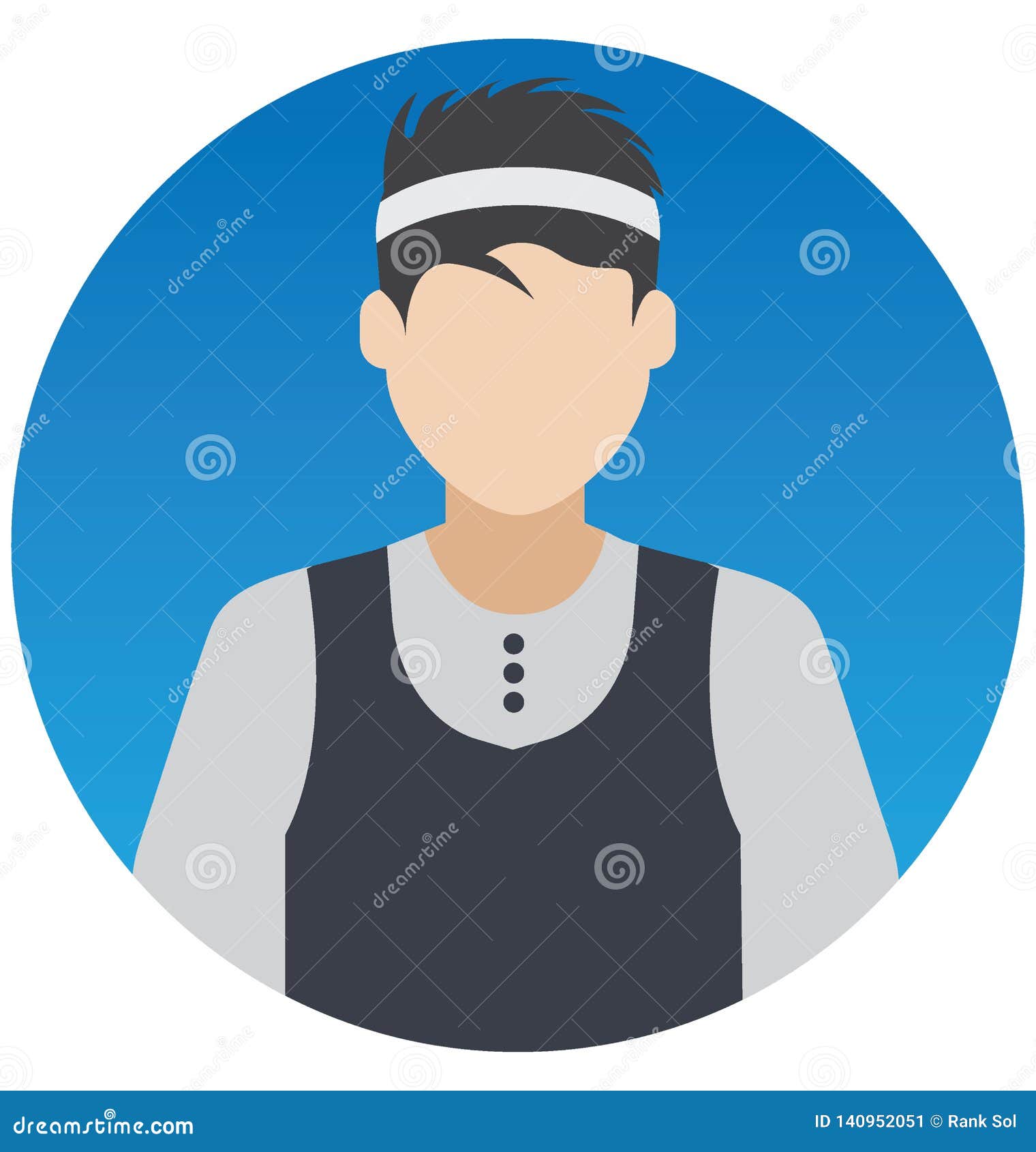 Scout Boy Vector Illustration Icon Which Can Easily Modify or Edit ...