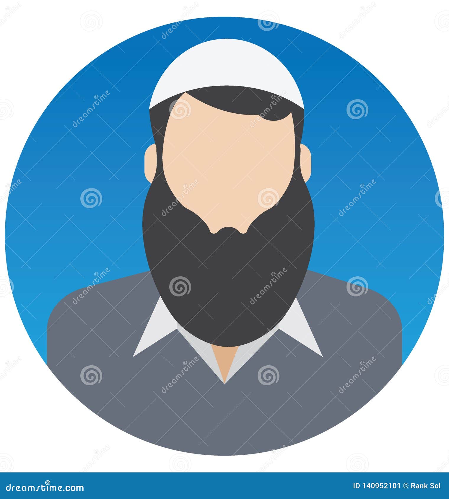 Muslim Vector Illustration Icon Which Can Easily Modify or Edit Stock ...