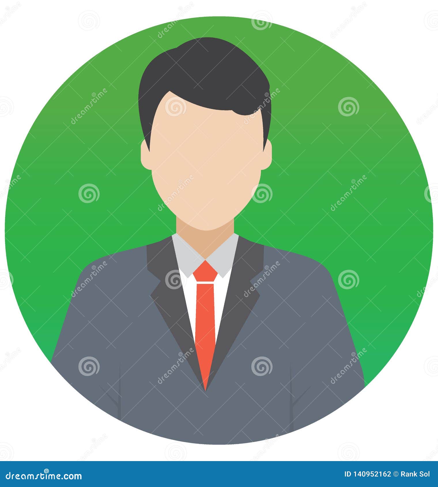 Financial Advisor Vector Illustration Icon Which Can Easily Modify or ...