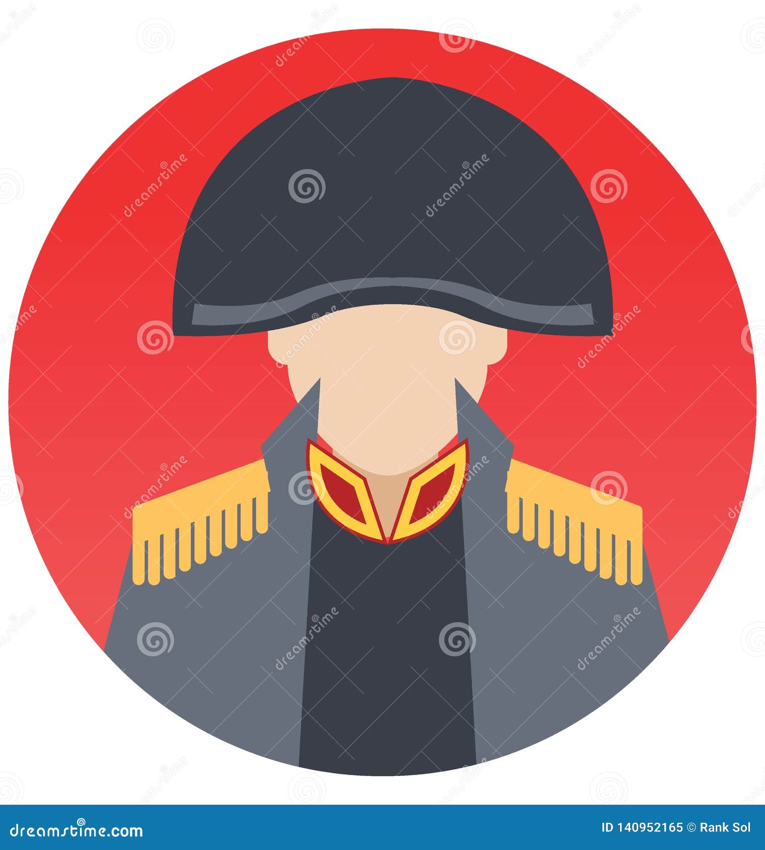Queen Guard Icon In Cartoon Vector Illustration | CartoonDealer.com ...