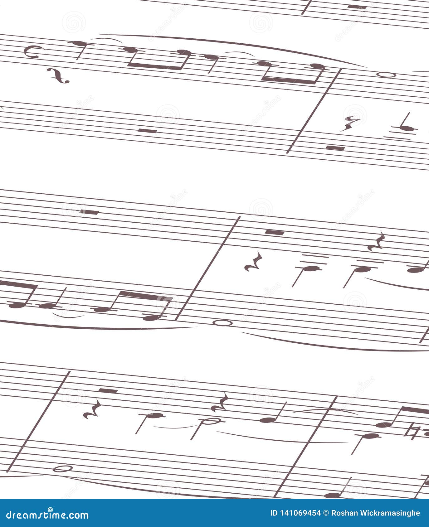 Music Notes Background Page Stock Vector - Illustration of clef ...