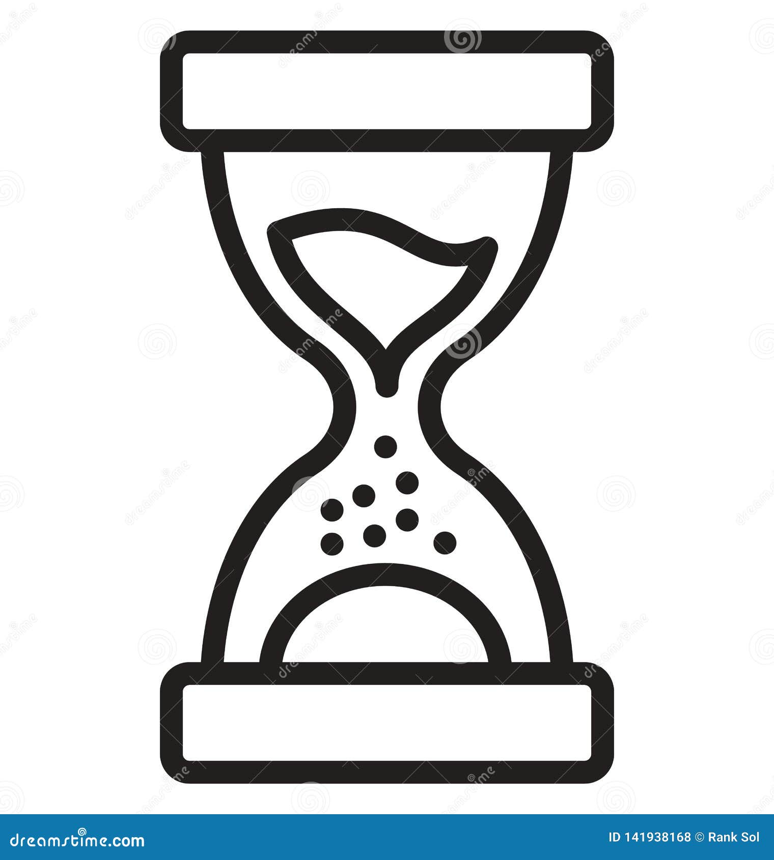 Clock Isolated Vector Icon that Can Easily Modify or Edit Stock Vector ...