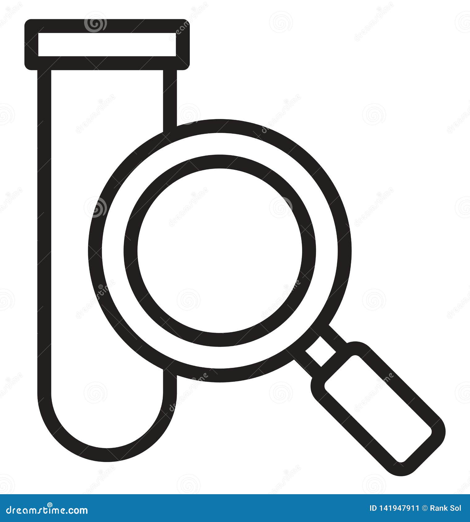 Culture Tube Isolated Vector Icon that Can Easily Modify or Edit Stock ...