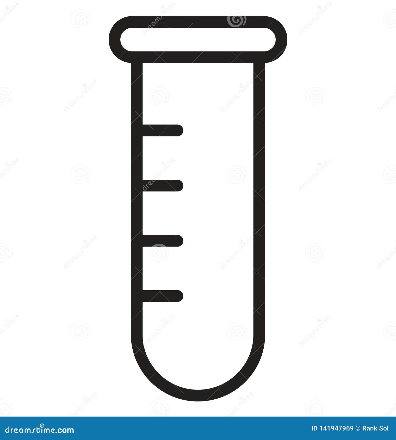 Culture Tube Isolated Vector Icon that Can Easily Modify or Edit ...