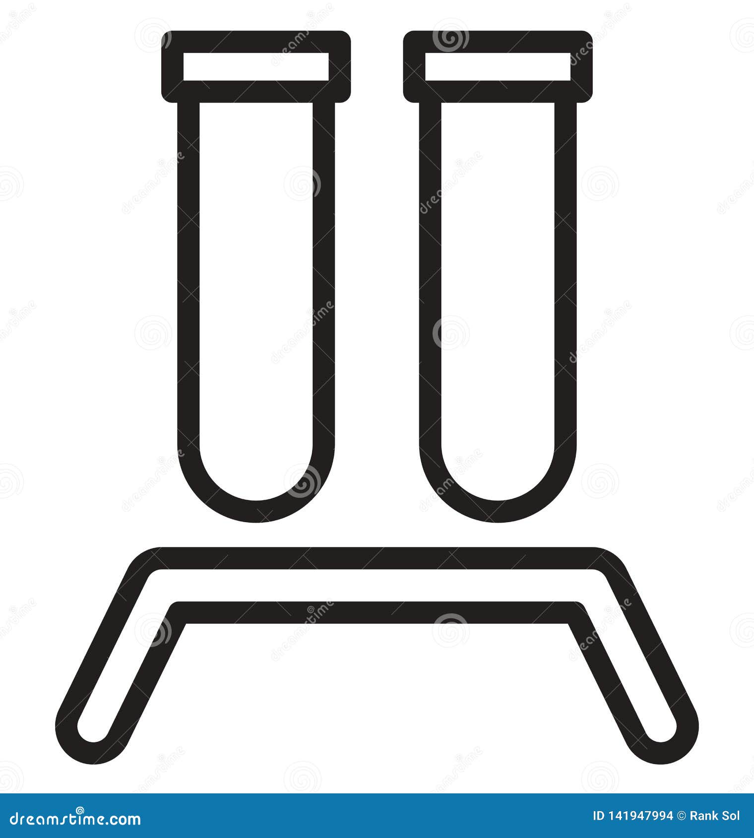 Culture Tube Isolated Vector Icon that Can Easily Modify or Edit Stock ...