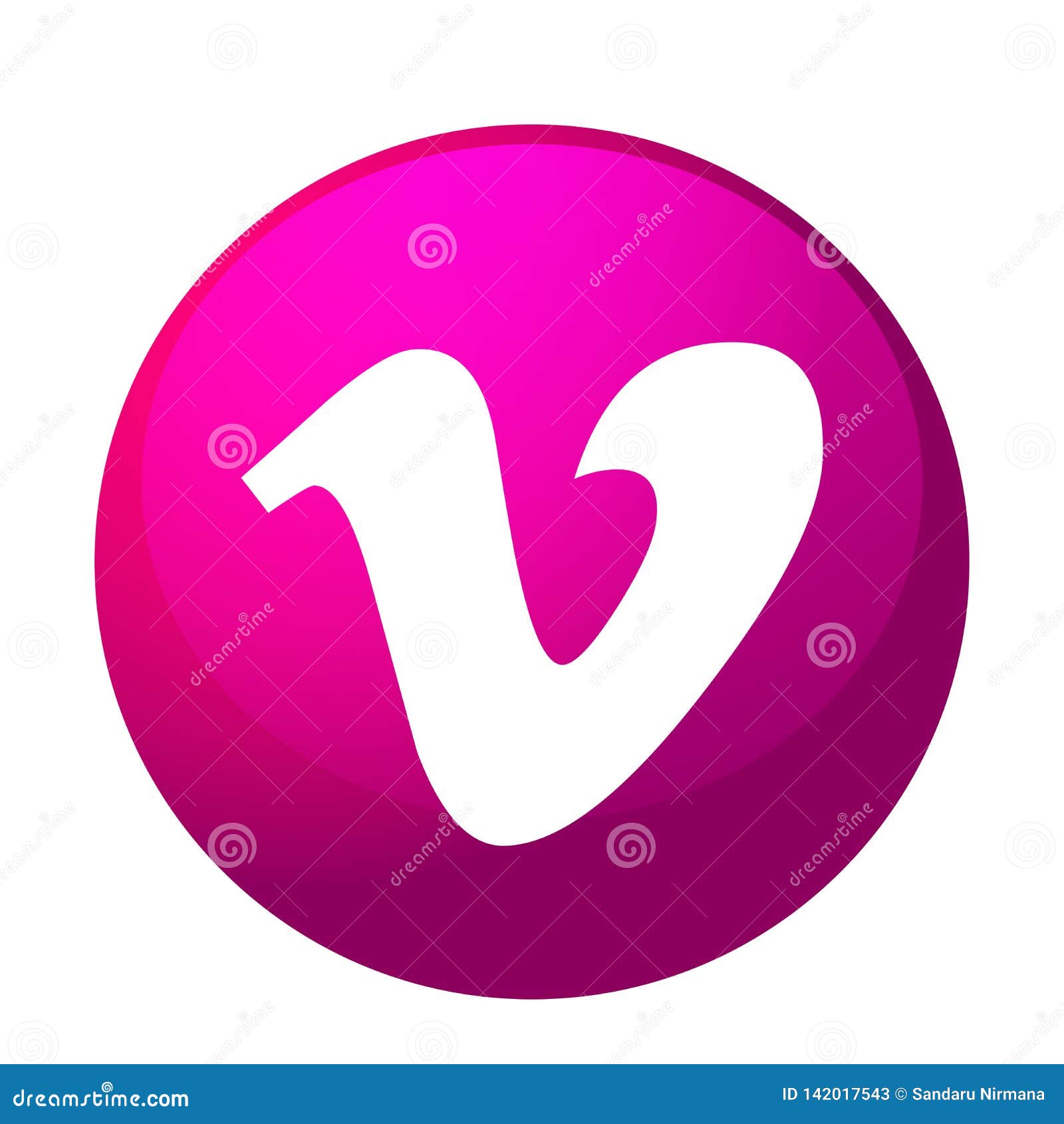 Vimeo Logo Icon Social Media Icon Vector Element for Web Internet on ...