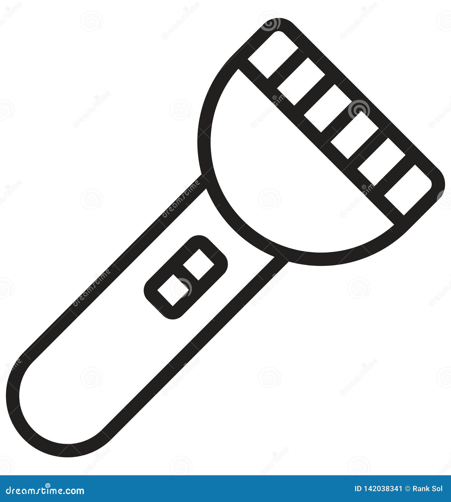 Electric Light Isolated Vector Icon that Can Easily Modify or Edit ...