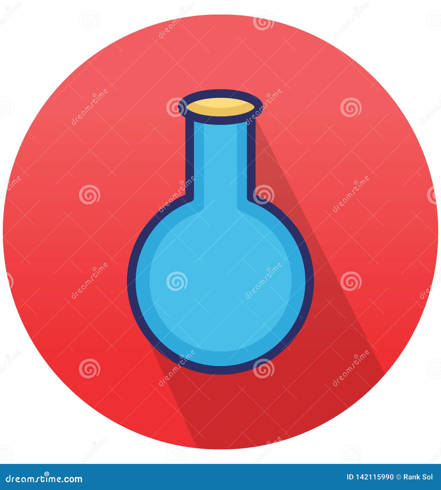 Beaker Isolated Vector Icon That Can Easily Modify Or Edit Beaker ...