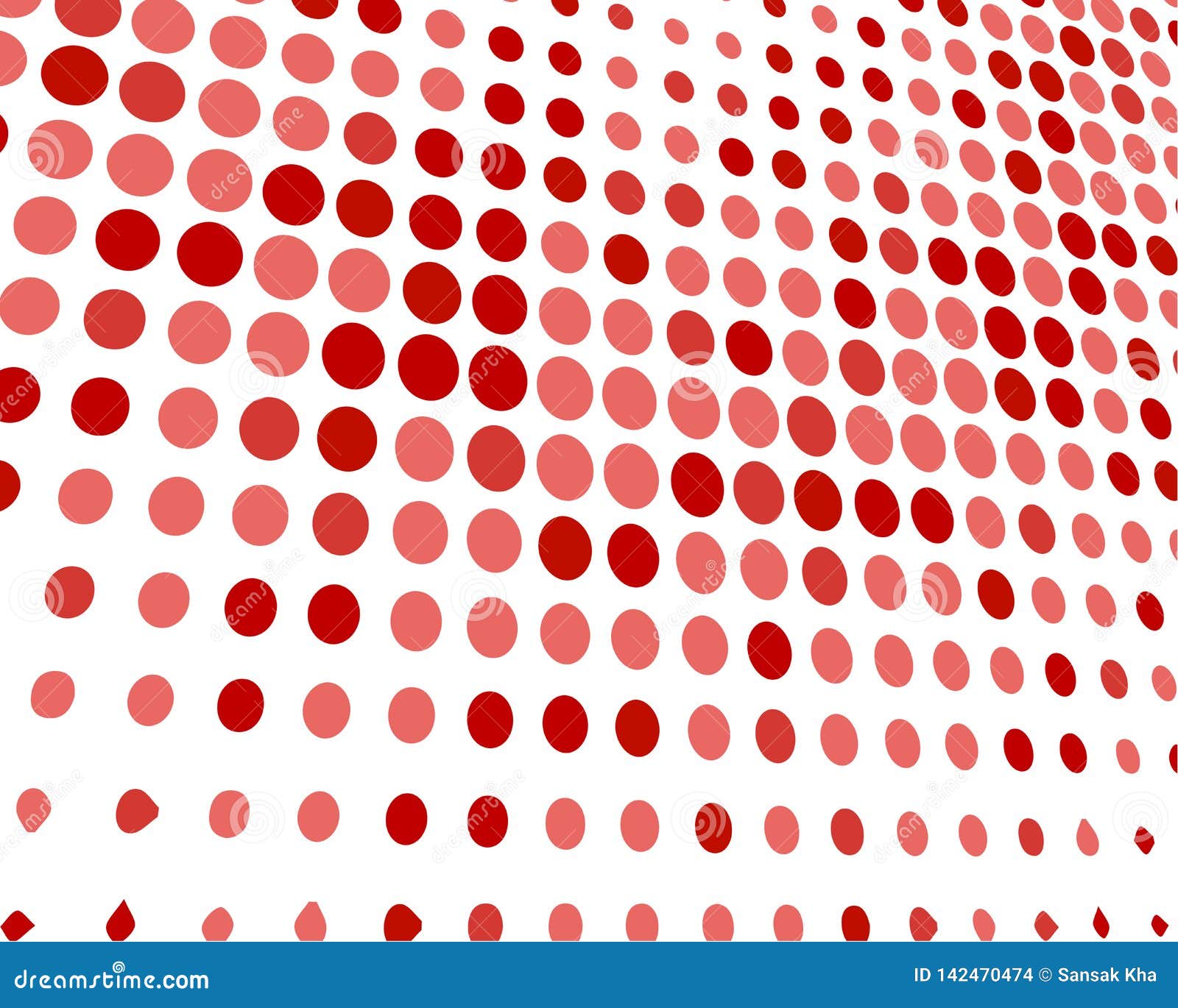 Red Random Dots Background, Creative Design Templates Stock ...