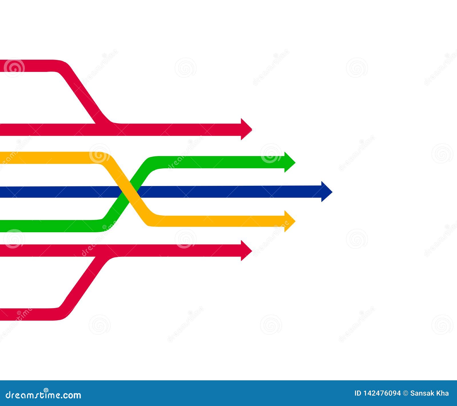 Arrow Icon Vector Colors on Background Stock Illustration ...