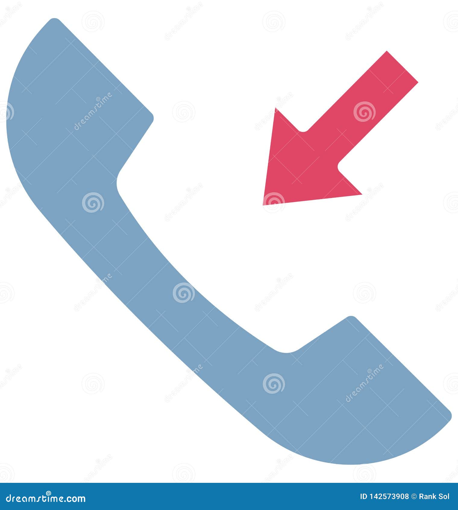 Incoming Isolated Vector Icon Which Can Easily Modify or Edit Stock ...