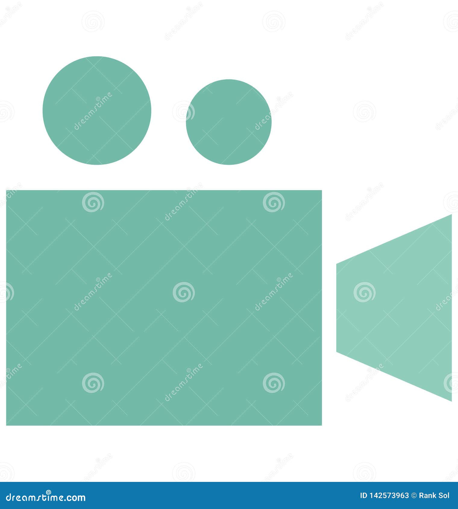Shooting Camera Isolated Vector Icon Which Can Easily Modify or Edit ...