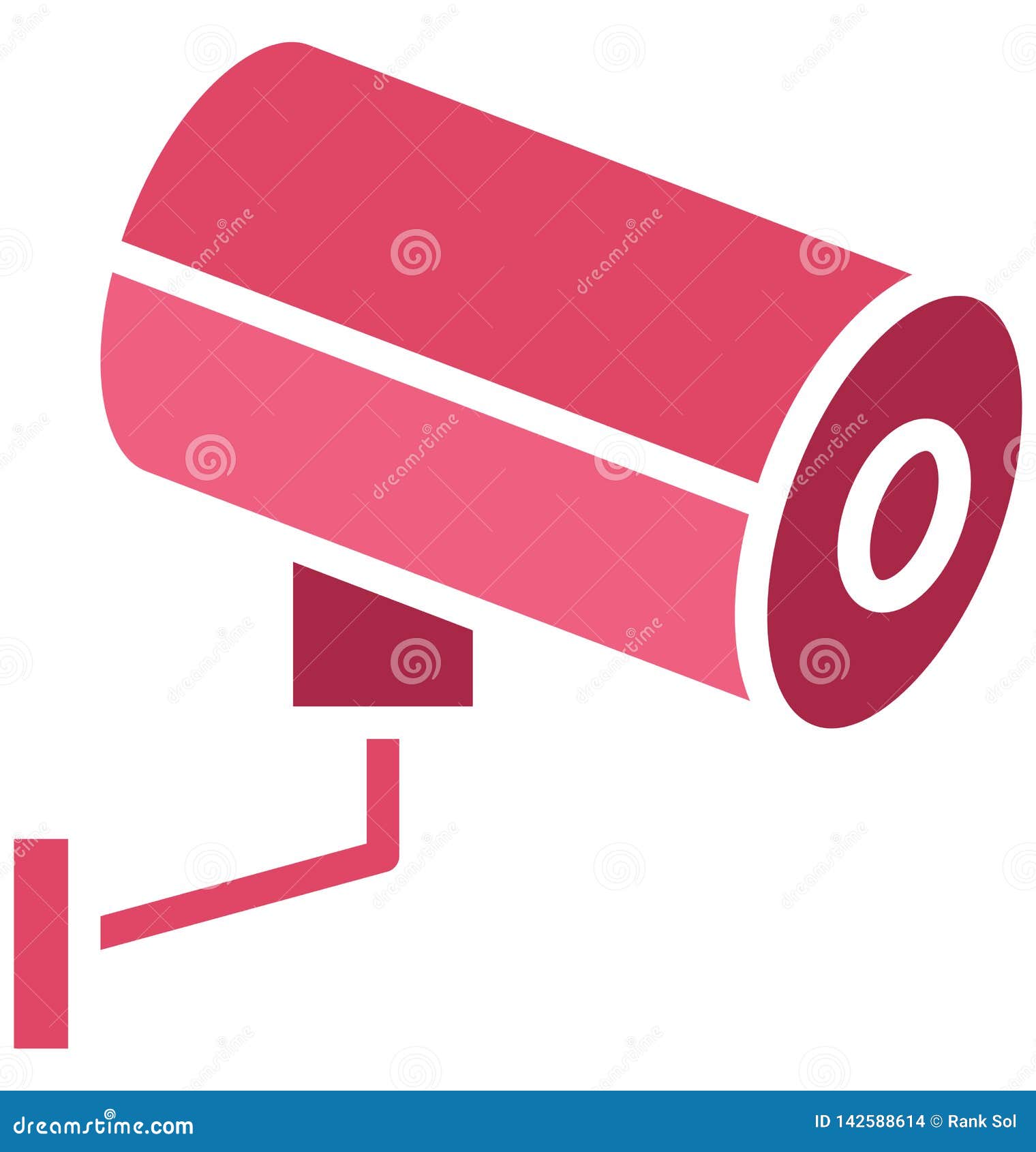 Ccd Camera Isolated Vector Icon Which Can Easily Modify or Edit Stock ...