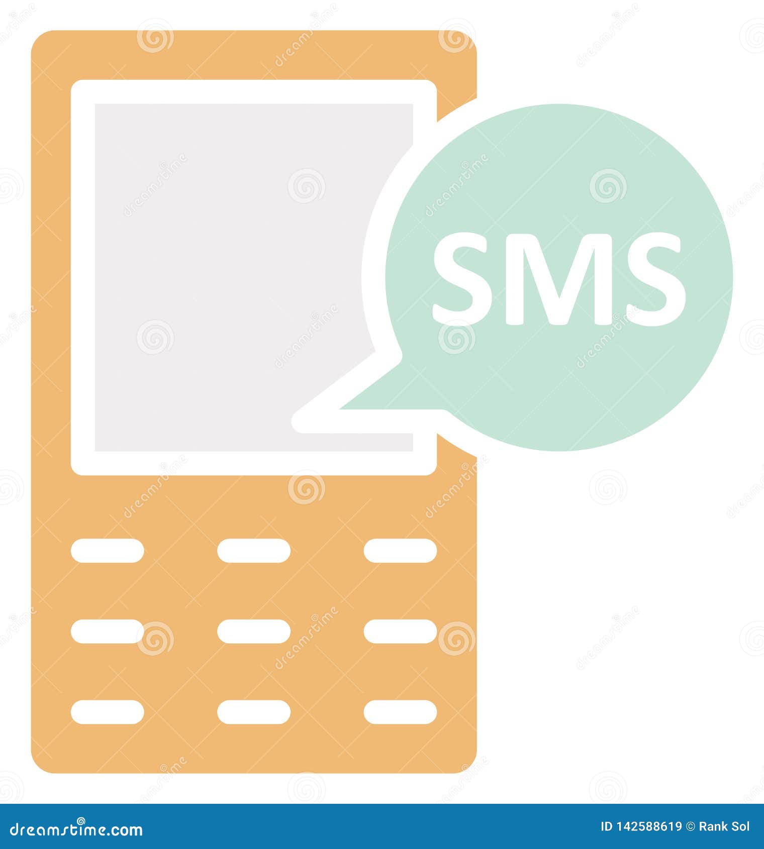 Messages Isolated Vector Icon Which Can Easily Modify or Edit Stock ...