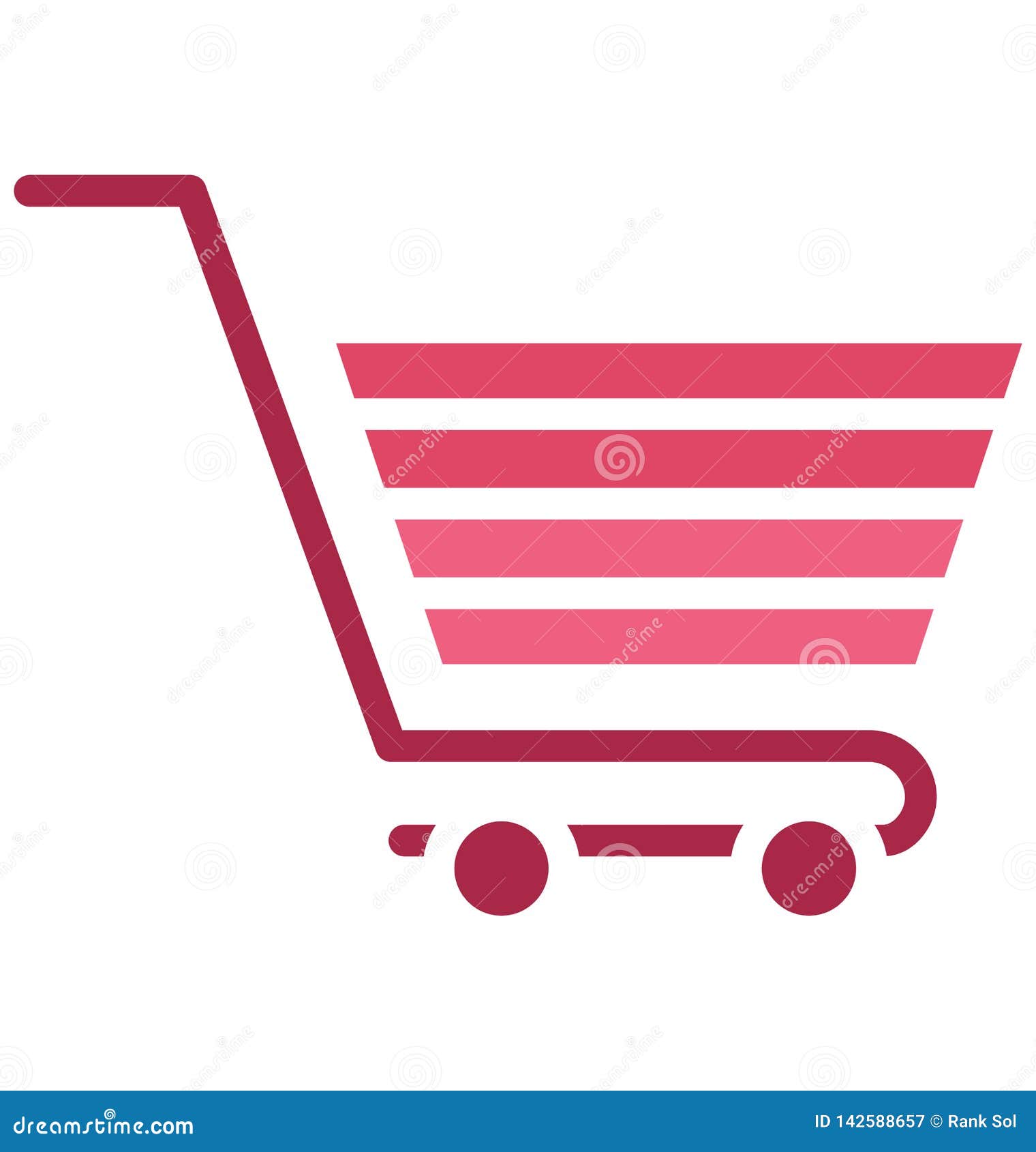 Cart Isolated Vector Icon Which Can Easily Modify or Edit Stock Vector ...