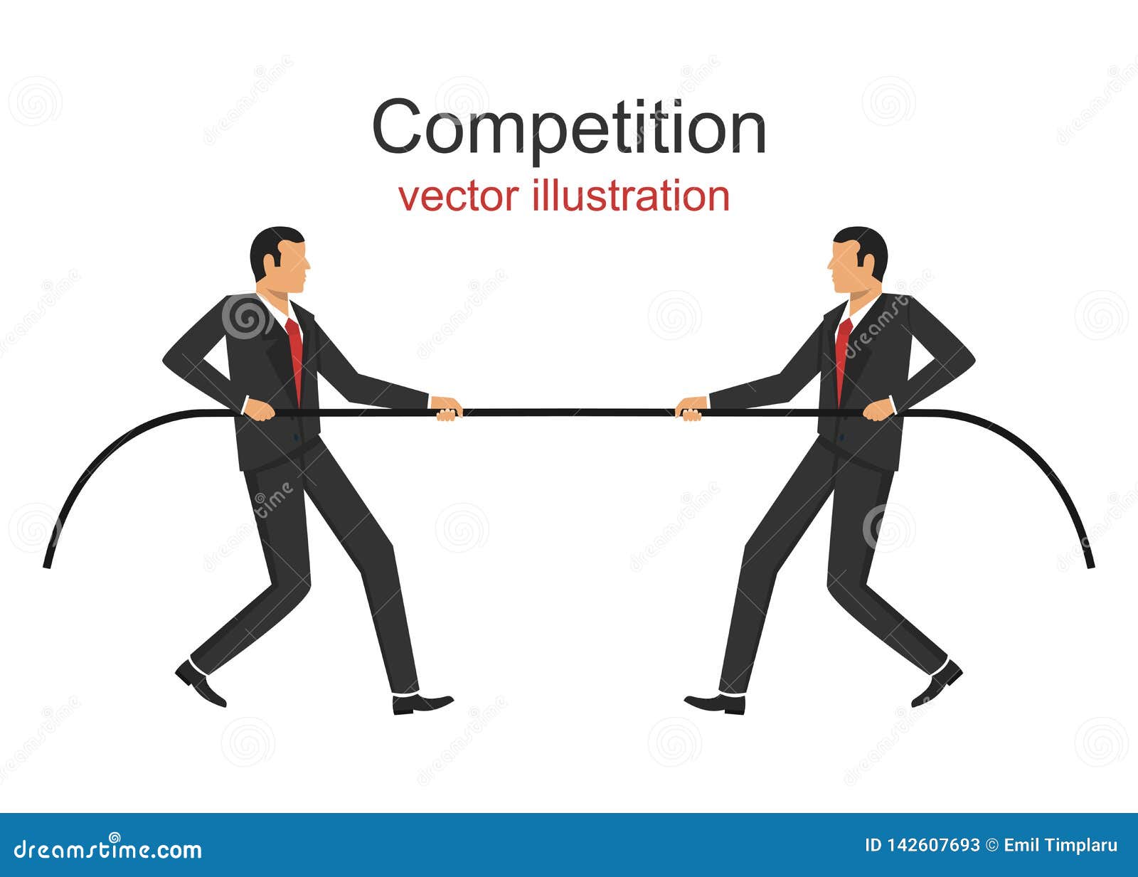 Competition Vector Design Illustration Stock Vector - Illustration of ...