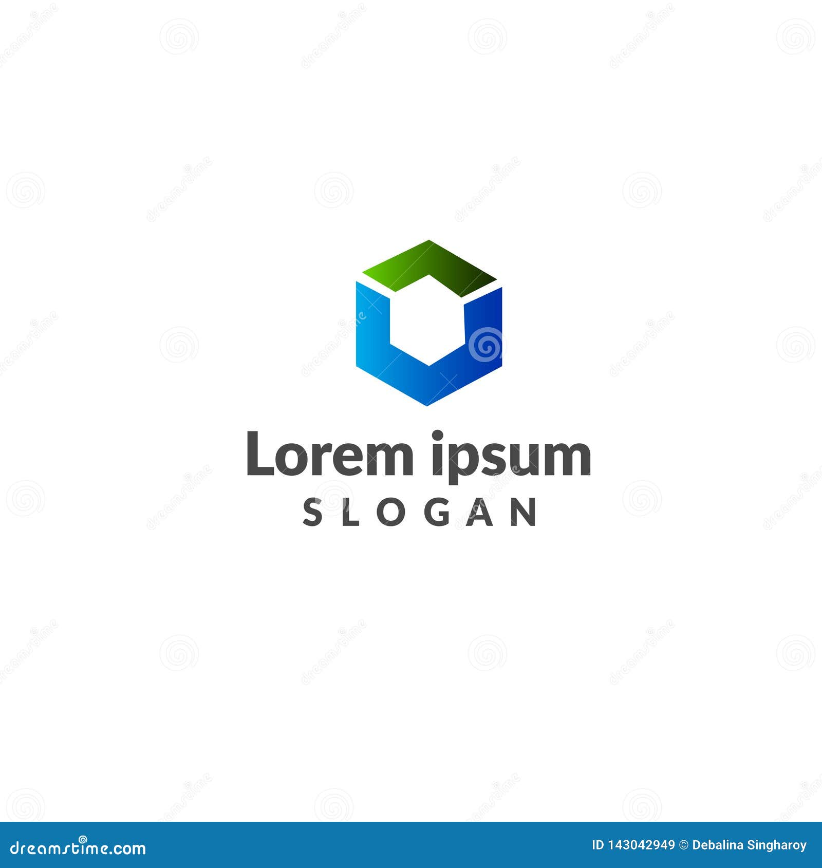 V Shape Logo Design - Stock Vector Illustration Stock Vector ...