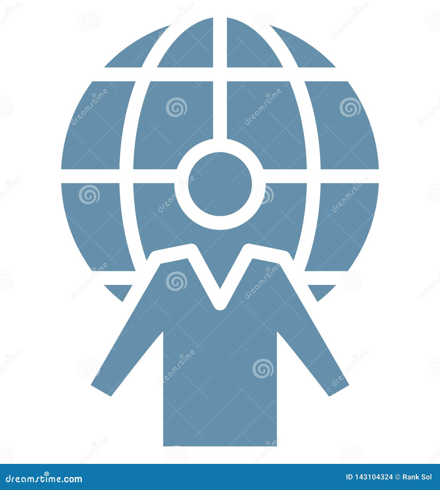 Agent Isolated Vector Icon Which Can Easily Modify or Edit Stock Vector ...